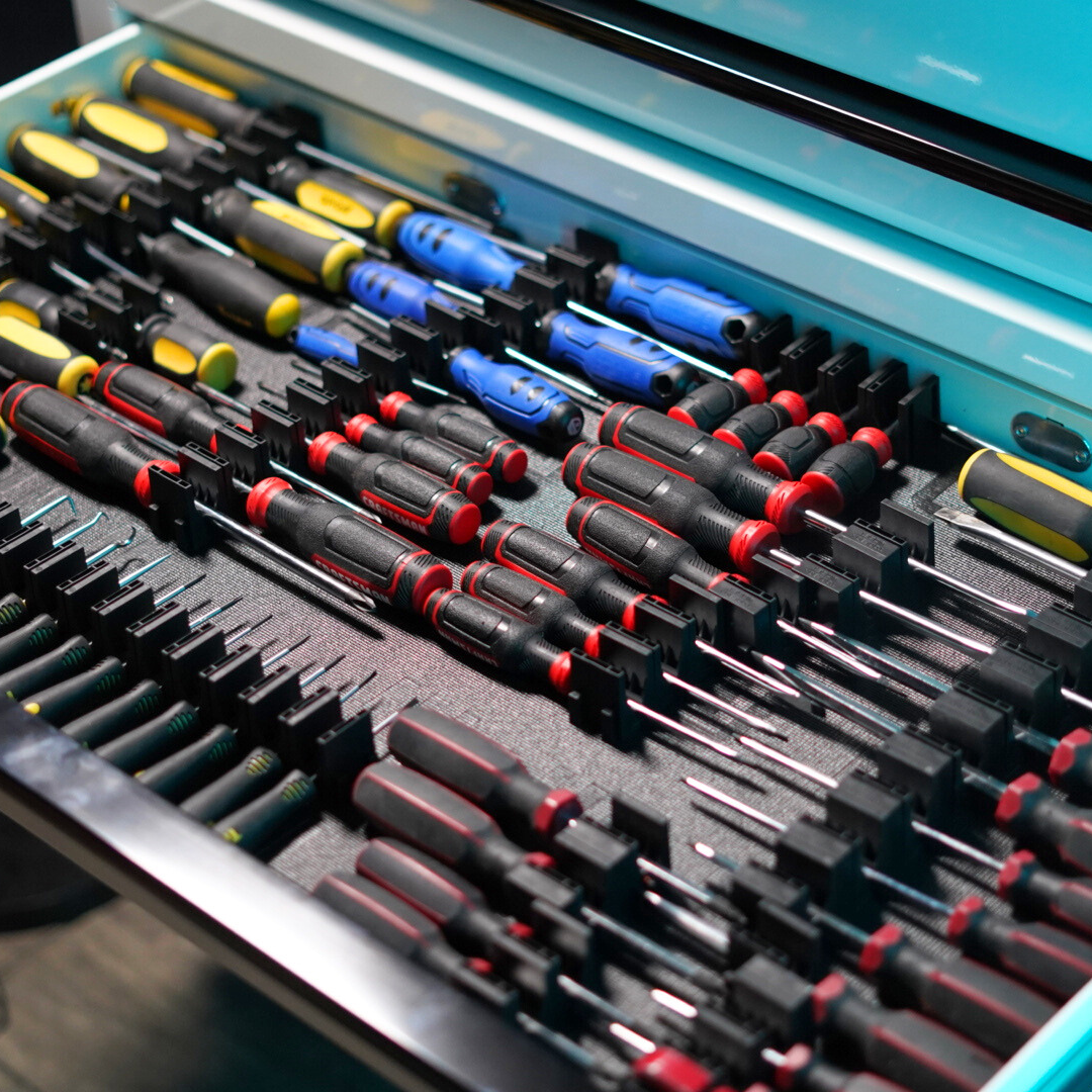Modular Toolbox Screwdriver Organizers | ToolBox Widget AU